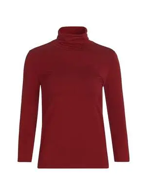 L'Agence Aja Turtleneck Syrah