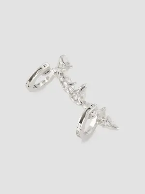 REPOSSI Serti Sur Vide 18k & 1.78 Tcw Diamond Single Ear Cuff