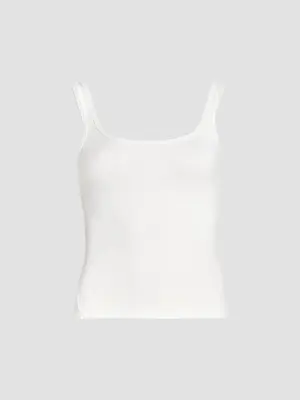 Rag & Bone The Essential Rib Scoop Neck Tank