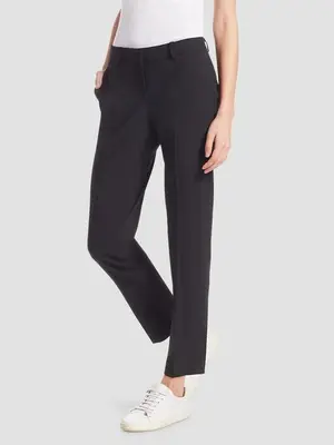 Theory Treeca Skinny-leg Cropped Classic Suiting Pants