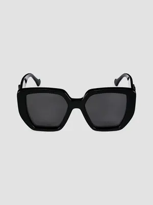 Gucci Generation 54mm Oversized Rectangular Sunglasses
