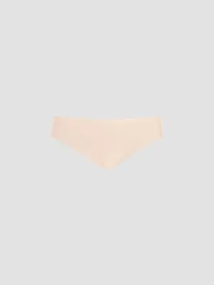 Commando Butter Mid-rise Thong - Beige