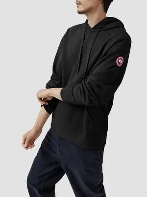 Canada Goose Huron Drawstring Hoodie - Black