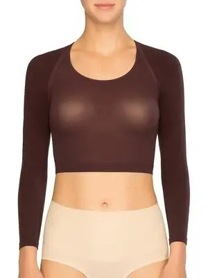 Spanx Arm Tights Layering Piece Brandy Wine