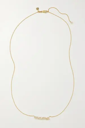 SYDNEY EVAN Mama Diamond Necklace