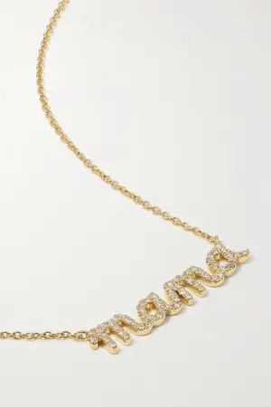 SYDNEY EVAN Mama Diamond Necklace
