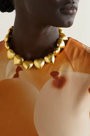 timeless pearly - Gold-tone Necklace