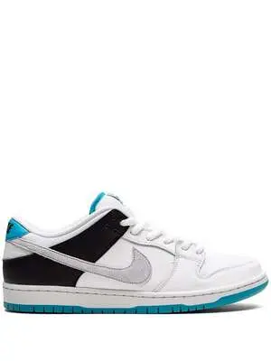 Nike Sb Dunk Low Laser Blue Sneakers - White