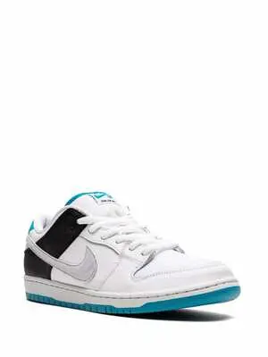 Nike Sb Dunk Low Laser Blue Sneakers - White