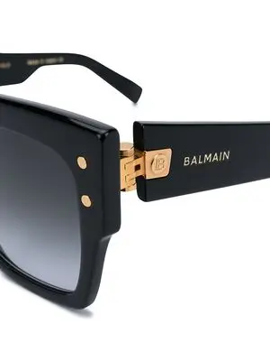 Balmain B-ii Square Frame Sunglasses