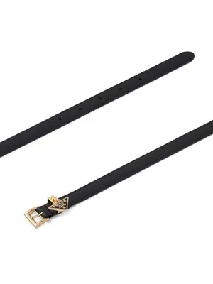 Prada Triangle-logo Leather Belt