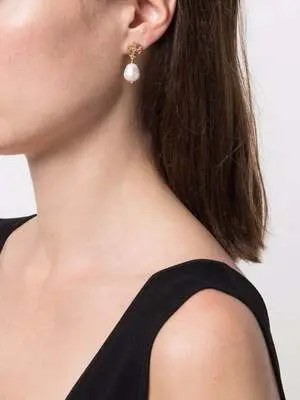 Tory Burch Kira Pearl Drop Earrings