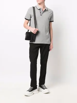 Philipp Plein Logo-tape Detail Polo Shirt