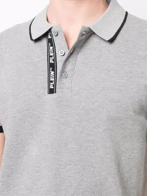 Philipp Plein Logo-tape Detail Polo Shirt
