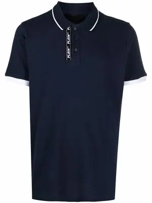 Philipp Plein Logo-tape Detail Polo Shirt