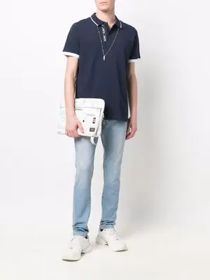 Philipp Plein Logo-tape Detail Polo Shirt