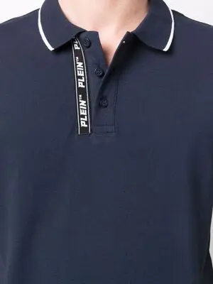 Philipp Plein Logo-tape Detail Polo Shirt