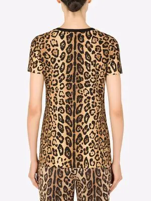 Dolce & Gabbana Leopard-print T-shirt