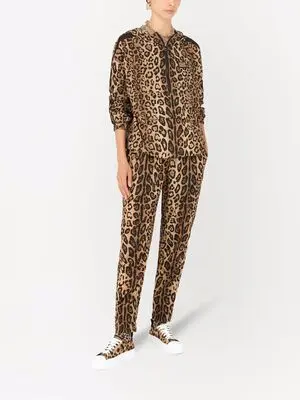 Dolce & Gabbana Leopard-print Nylon Jacket
