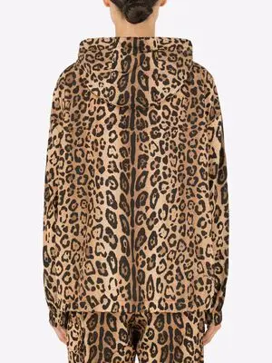 Dolce & Gabbana Leopard-print Nylon Jacket