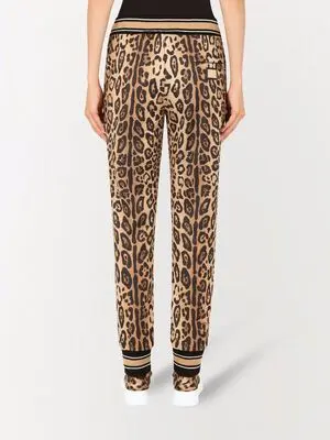 Dolce & Gabbana Leopard-print Track Pants