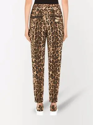 Dolce & Gabbana Leopard-print Track Pants