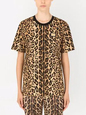 Dolce & Gabbana Leopard-print T-shirt