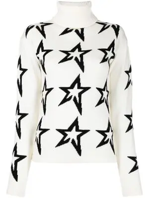 Perfect Moment Star Dust Sweater White