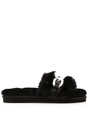 Michael Kors Scarlett Faux Fur Slippers
