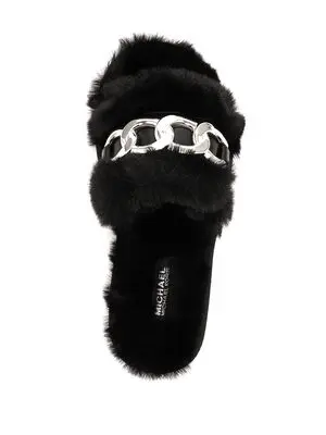Michael Kors Scarlett Faux Fur Slippers