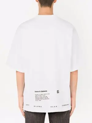 Dolce & Gabbana Logo-print Oversized T-shirt