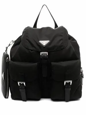Prada Re-nylon Backpack - Black