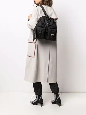 Prada Re-nylon Backpack - Black