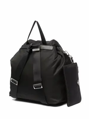 Prada Re-nylon Backpack - Black