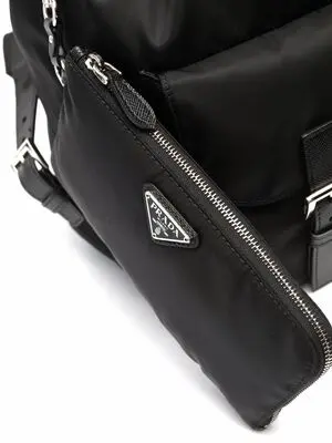 Prada Re-nylon Backpack - Black