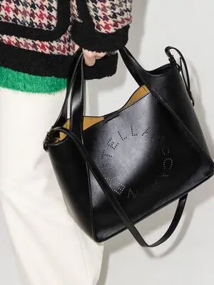 Stella McCartney Faux-leather Tote Bag - Black