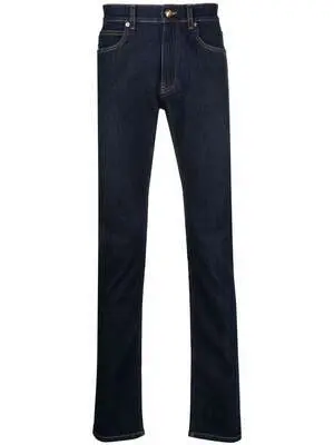 Versace Slim-fit Mid-rise Jeans - Blue