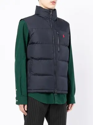 Polo Ralph Lauren Pony Logo Padded Gilet - Blue