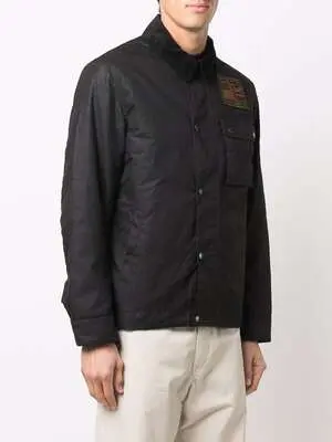 BARBOUR INTERNATIONAL Wax-effect Field Jacket