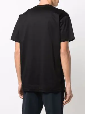 LOW BRAND Double-hem Cotton T-shirt