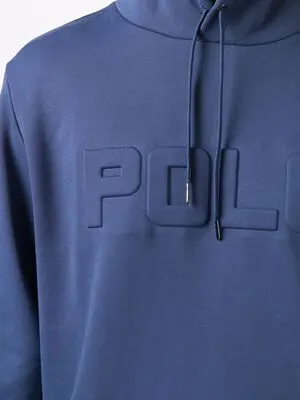 Polo Ralph Lauren Embossed-logo Drawstring Hoodie