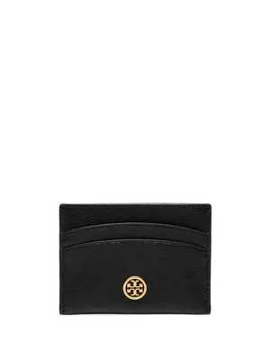 Tory Burch Robinson Logo-plaque Cardholder - Black