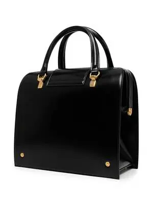 Thom Browne Padlock Leather Tote Bag