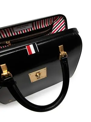 Thom Browne Padlock Leather Tote Bag
