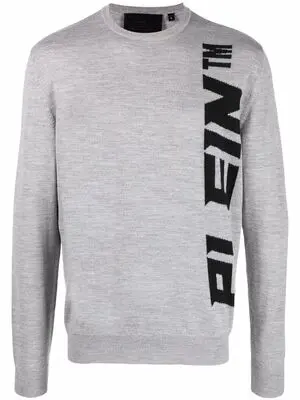 Philipp Plein Logo-print Sweater - Grey