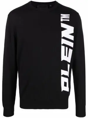 Philipp Plein Logo-print Sweater - Black