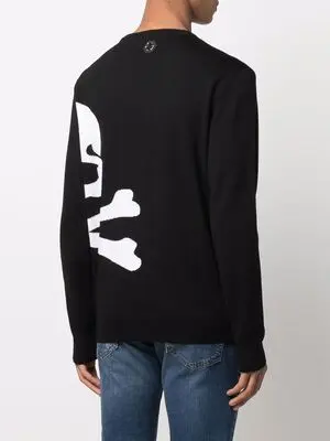 Philipp Plein Logo-print Sweater - Black