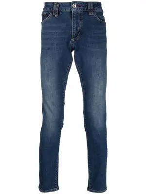 Philipp Plein Mid-rise Slim-cut Jeans