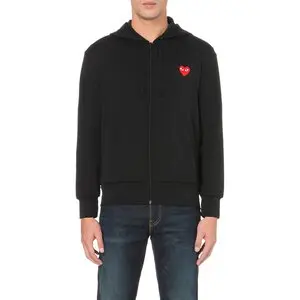 Play Comme Des Garcon Full Zip Sport Outerwear For Men