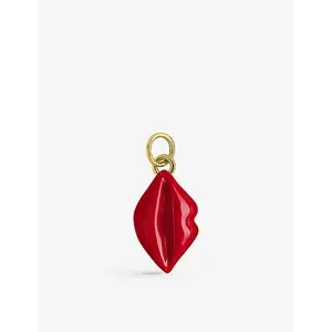 CHRISTIAN LOUBOUTIN Gold-tone Charm - Lips